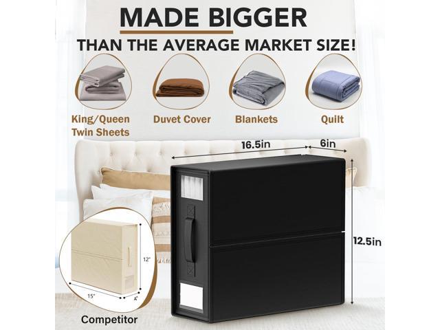 Click here for Foldable Linen Closet Organizer with Clear Window... prices