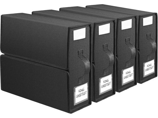 Click here for SheetCube Bed Sheet Organizers and Storage 4 Pack... prices