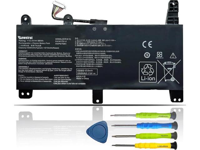 Click here for C41N1731-2 Laptop Battery Compatible with Asus ROG... prices
