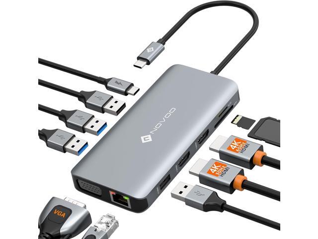 Click here for USB C Docking Station Dual HDMI Adapter  11 in 1 M... prices