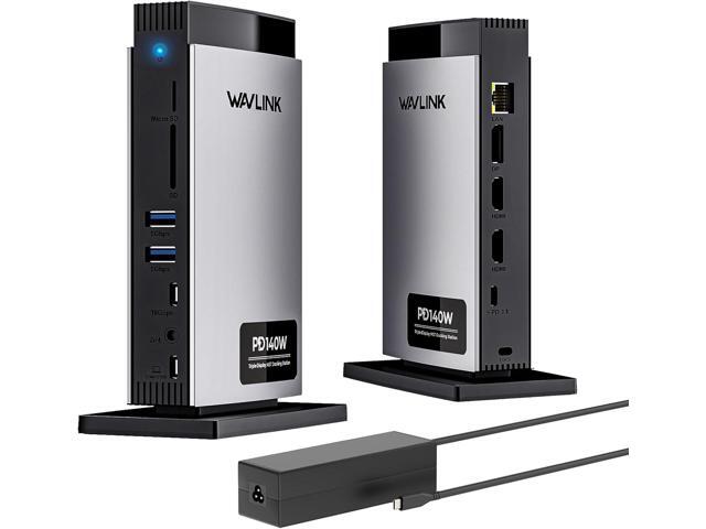 Click here for WAVLINK Laptop Docking Station 3 Monitors(Max Reso... prices