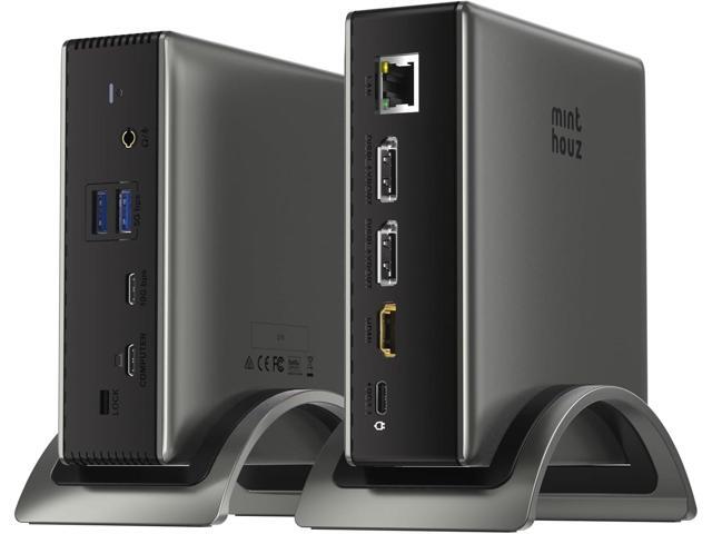 Click here for Laptop Docking Station Minthouz PD3.1 3 Monitor Do... prices