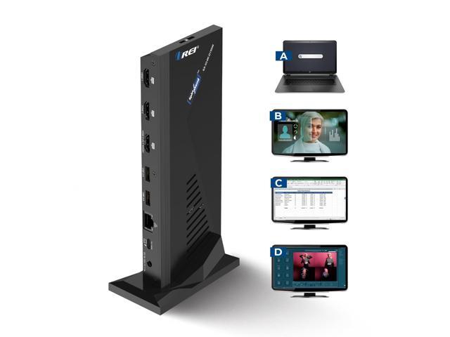 Click here for OREI SplitExtend 14 in 1 DisplayLink Docking Stati... prices