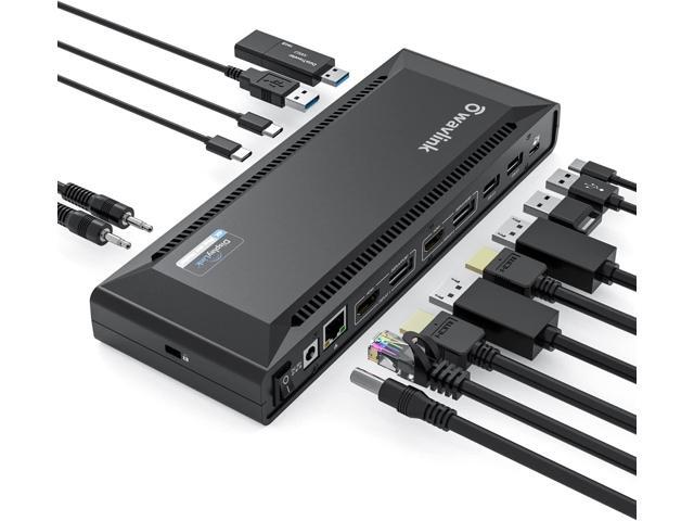 Click here for WAVLINK DisplayLink Laptop Docking Station Dual 4K... prices