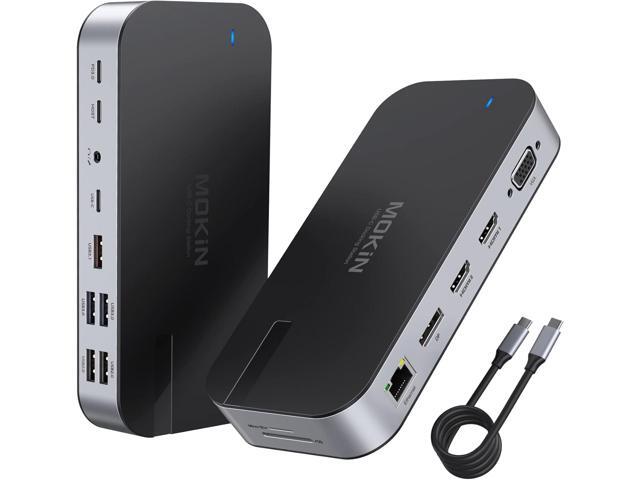 Click here for MOKiN Laptop Docking Station 4 Monitors  16 in 1 U... prices