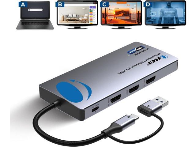 Click here for OREI SplitExtend Laptop Docking Station 3 Monitors... prices