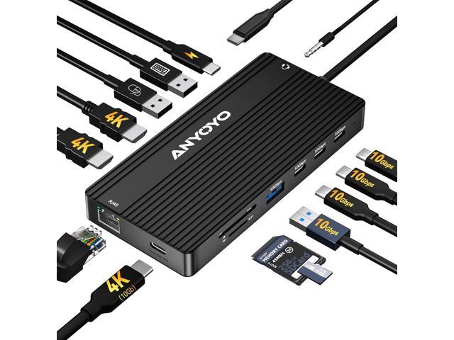 Click here for ANYOYO USB C Docking Station Dual Monitor 14-in-1... prices