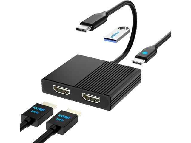Click here for HDMI Splitter for Dual Monitors  4K@60Hz USB C to... prices