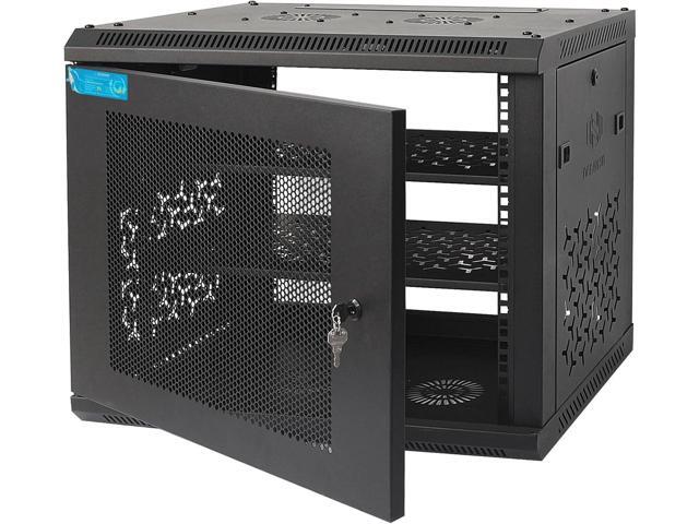Click here for 9U Wall Mount Server Cabinet with A Lockable Front... prices