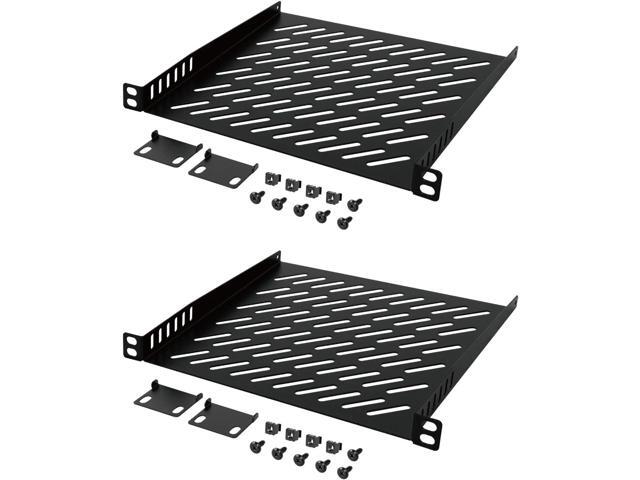 Click here for Tecmojo 2 Pack 0.5U Rack Mount Shelf for 10 Server... prices