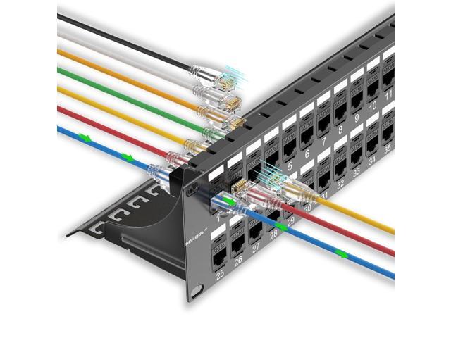 Click here for Patch Panel 48 Port Cat6a with Coupler Keystone  C... prices
