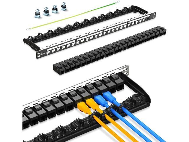 Click here for 0.5U 24Port Cat6 Keystone Patch Panel (EC Listed)... prices