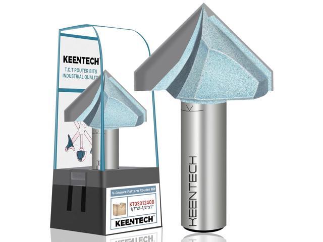 Click here for KEENTECH 90 Degree V Groove Router Bit for Woodwor... prices