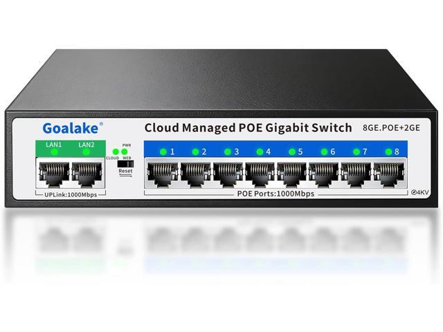 Click here for 8 Port Gigabit PoE Switch with 2 * 1000Mbps Uplink... prices