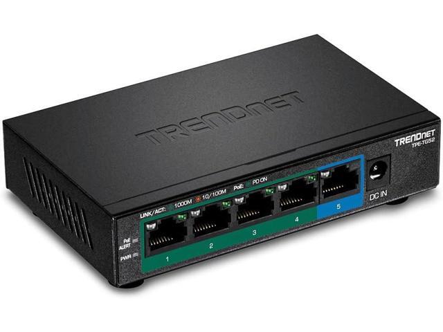Click here for TRENDnet 5-Port Gigabit PoE+ Switch  32W PoE Power... prices