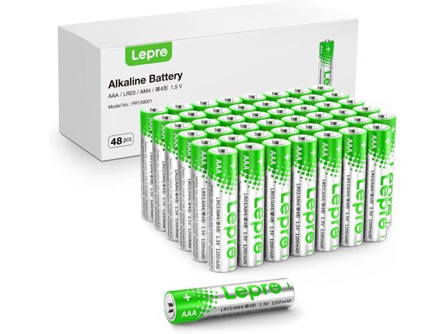 Click here for Lepro AAA Batteries 48 Pack  Triple A Batteries wi... prices