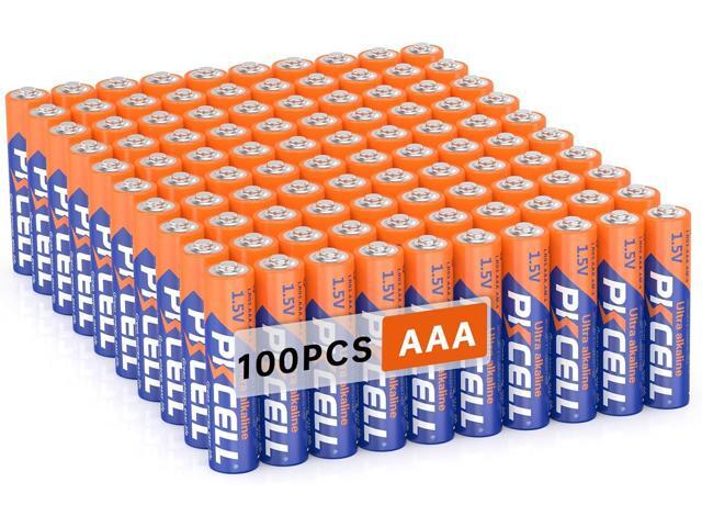 Click here for PKCELL AAA Batteries 100 Pack  LR03 Alkaline 1.5Vo... prices