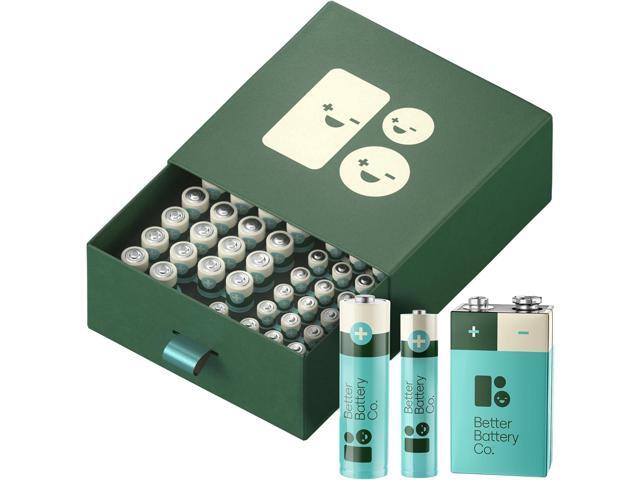 Click here for Better Battery Co. Variety Pack AAA & AA & 9V Mixe... prices