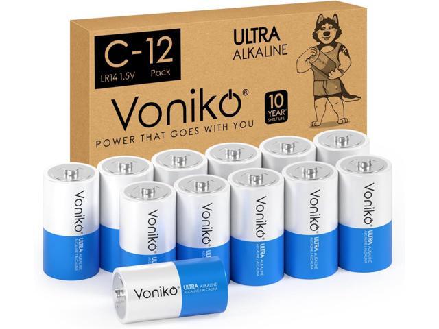 Click here for Voniko Ultra Alkaline C Batteries  C Size LR14 Bat... prices