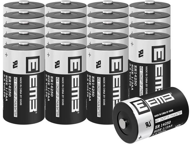 Click here for EEMB 20-Pack ER14250 1/2AA 3.6V Lithium Battery -... prices