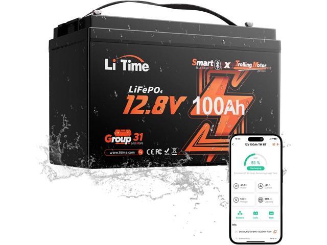 Click here for Litime 12V 100Ah Trolling Motors LiFePO4 Battery (... prices
