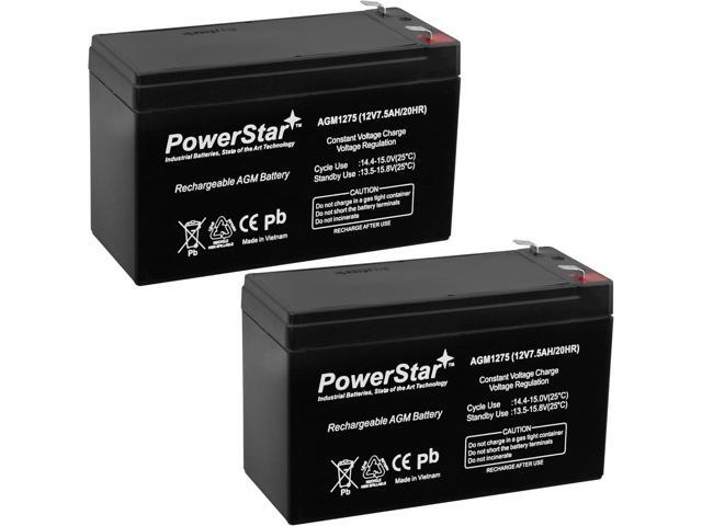 Click here for PowerStar 12V 7.5AH Replacement Batteries for CP12... prices