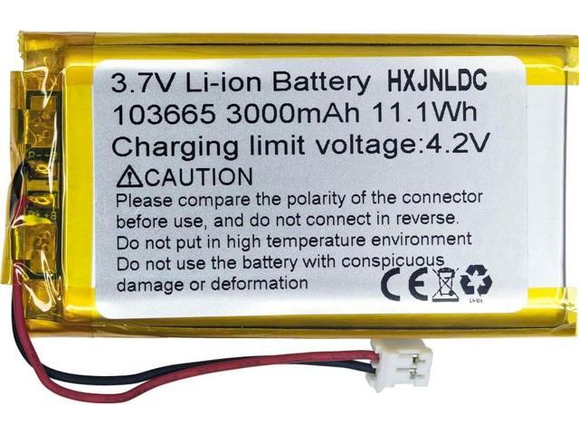 Click here for DC 3.7V 3000mAh 103665 Rechargeable Lithium Polyme... prices