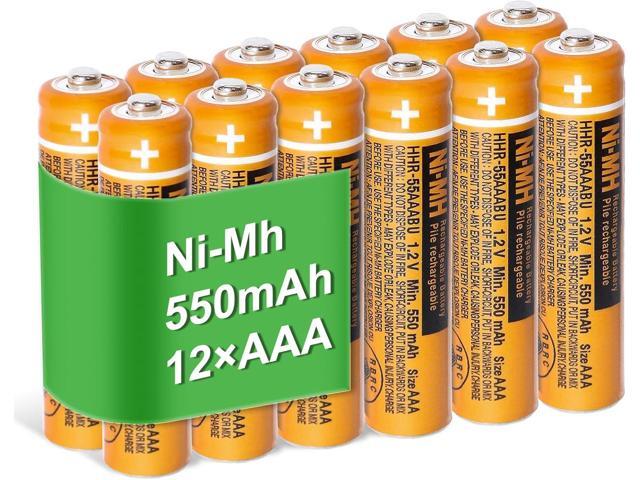 Click here for 12 Pack HHR-55AAABU Rechargeable AAA Batteries 1.2... prices