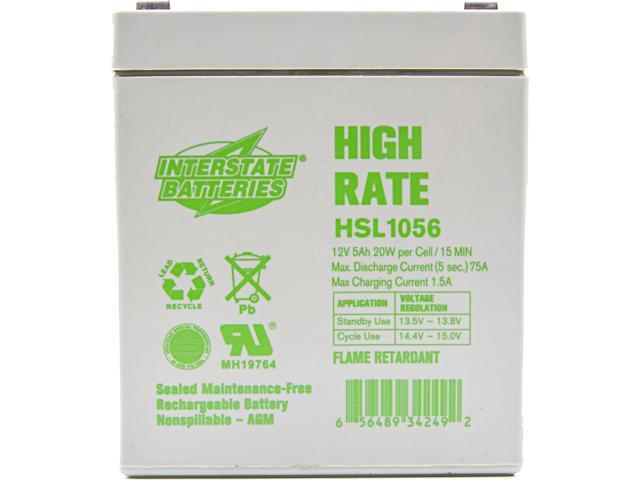 Click here for Interstate Batteries 12V 5Ah High Rate Battery (F2... prices