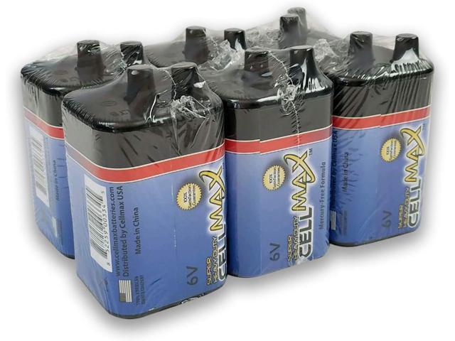 Click here for 6-Volt Super Heavy Duty  Lantern Battery - 6 Pack prices