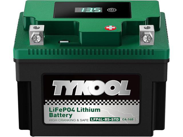 Click here for TYKOOL LFP4L-BS-STD Lithium Battery  Replaces YTX4... prices