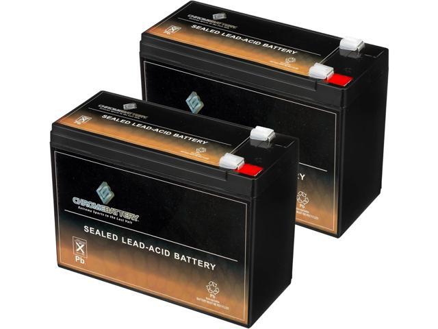 Click here for CB CHROMEBATTERY 12V 10Ah SLA Battery 2-Pack Recha... prices