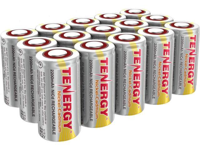 Click here for Tenergy SubC 2200mAh NiCd Flat Top Rechargeable Ba... prices