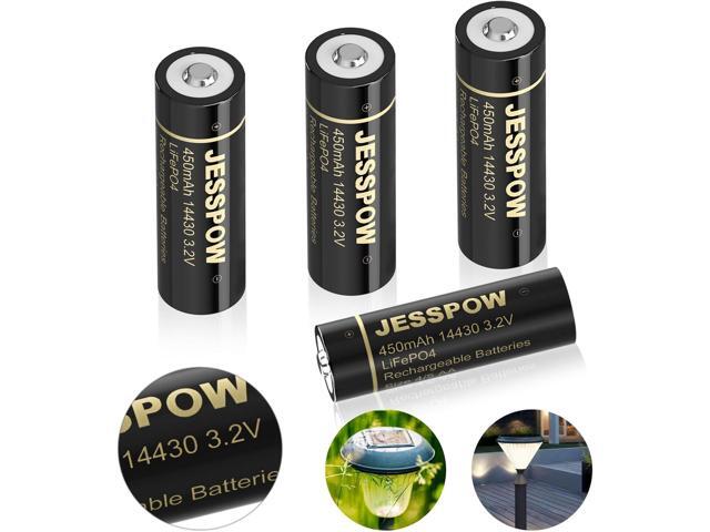Click here for JESSPOW 14430 Battery  14430 3.2V 450mAh LiFePo4 R... prices