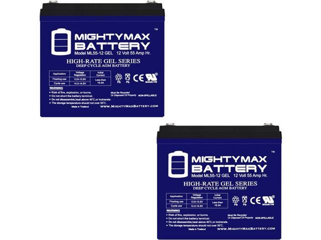 Click here for Mighty Max Battery 12V 55AH Gel Battery for Quantu... prices