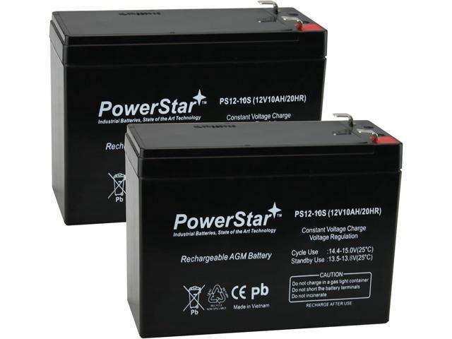 Click here for PowerStar 2 Pack - 12V 10Ah Battery for EZIP Scoot... prices