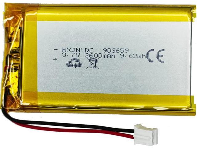Click here for DC 3.7V 2600mAh 903759 Rechargeable Lithium Polyme... prices