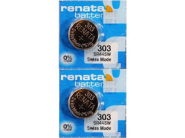 Click here for Renata 303 SR44SW Batteries - 1.55V Silver Oxide 3... prices