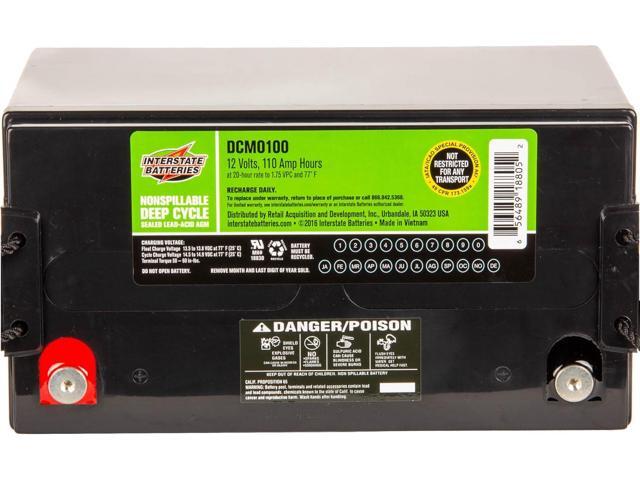 Click here for Interstate Batteries 12V 110 AH SLA/AGM Deep Cycle... prices
