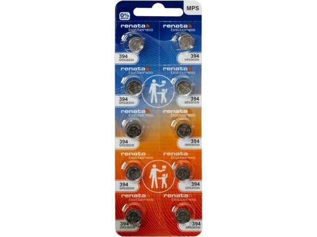 Click here for Renata 394 SR936SW Batteries - 1.55V Silver Oxide... prices