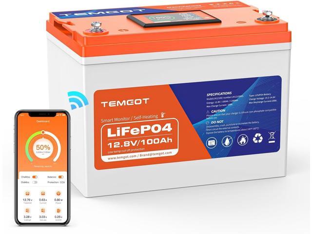 Click here for 12V 100AH Group 24 Self-Heating LiFePO4 Lithium Ba... prices