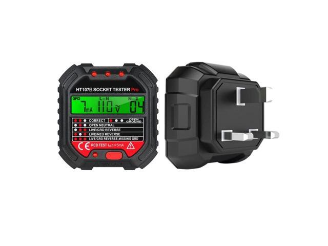 Click here for HT107 Socket Tester Voltage Test EU/UK/US Plug Lin... prices