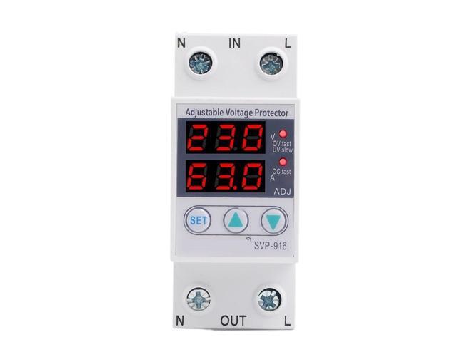 Click here for Protection 63A 220V Din Rail Adjustable Voltage Pr... prices