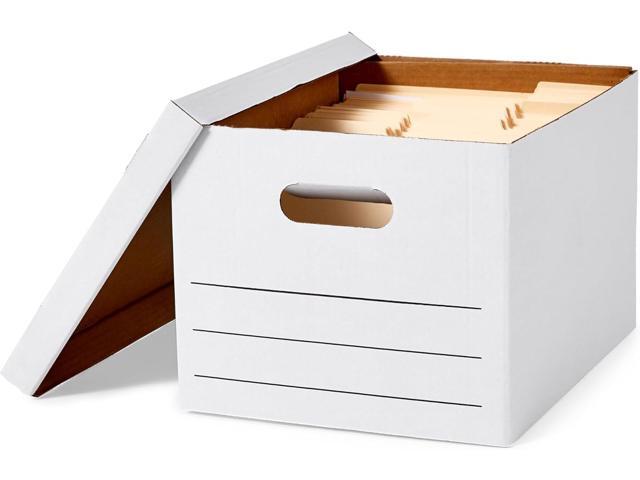 Click here for Basics Storage/Filing Boxes with Lift-Off Lid - Le... prices
