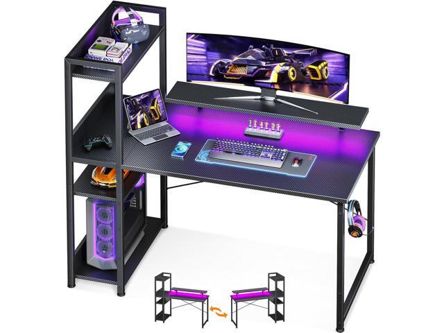 Click here for ODK Reversible Gaming Desk LED Lights  40 Inch Com... prices