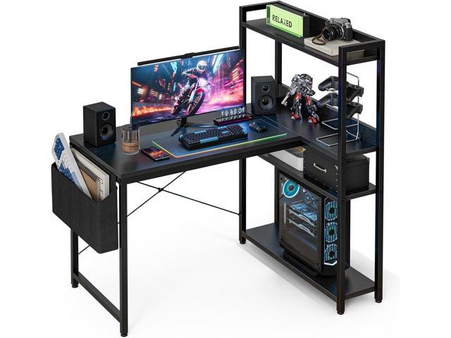 Click here for Grandder 47 Inch L Shaped Computer Desk with Rever... prices