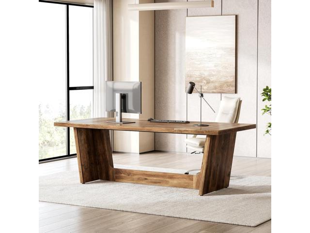 Click here for 1Easylife 70.87 Inches Long Executive Desk  Brown... prices