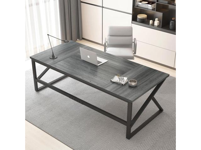 Click here for HSH Extra Long Computer Desk  Industrial Metal Woo... prices