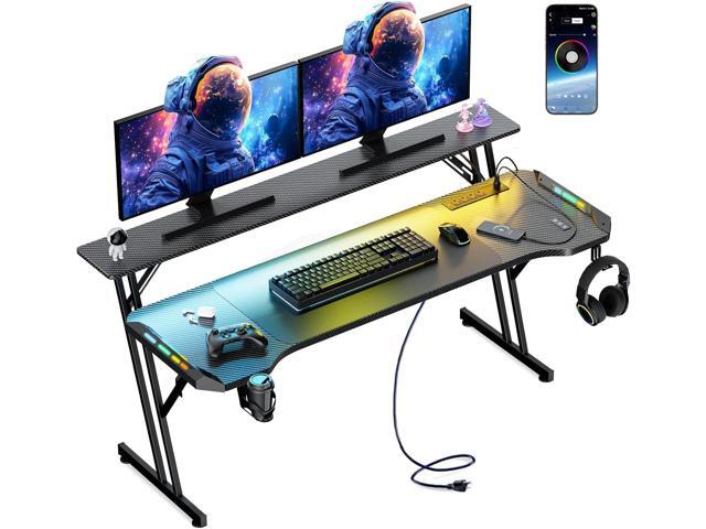 Click here for 47 Inch Gaming Desk  Smart Computer Gamer Desk wit... prices
