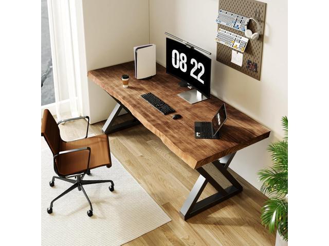 Click here for Rustic Style Solid Wood 55-inch Computer Desk - La... prices